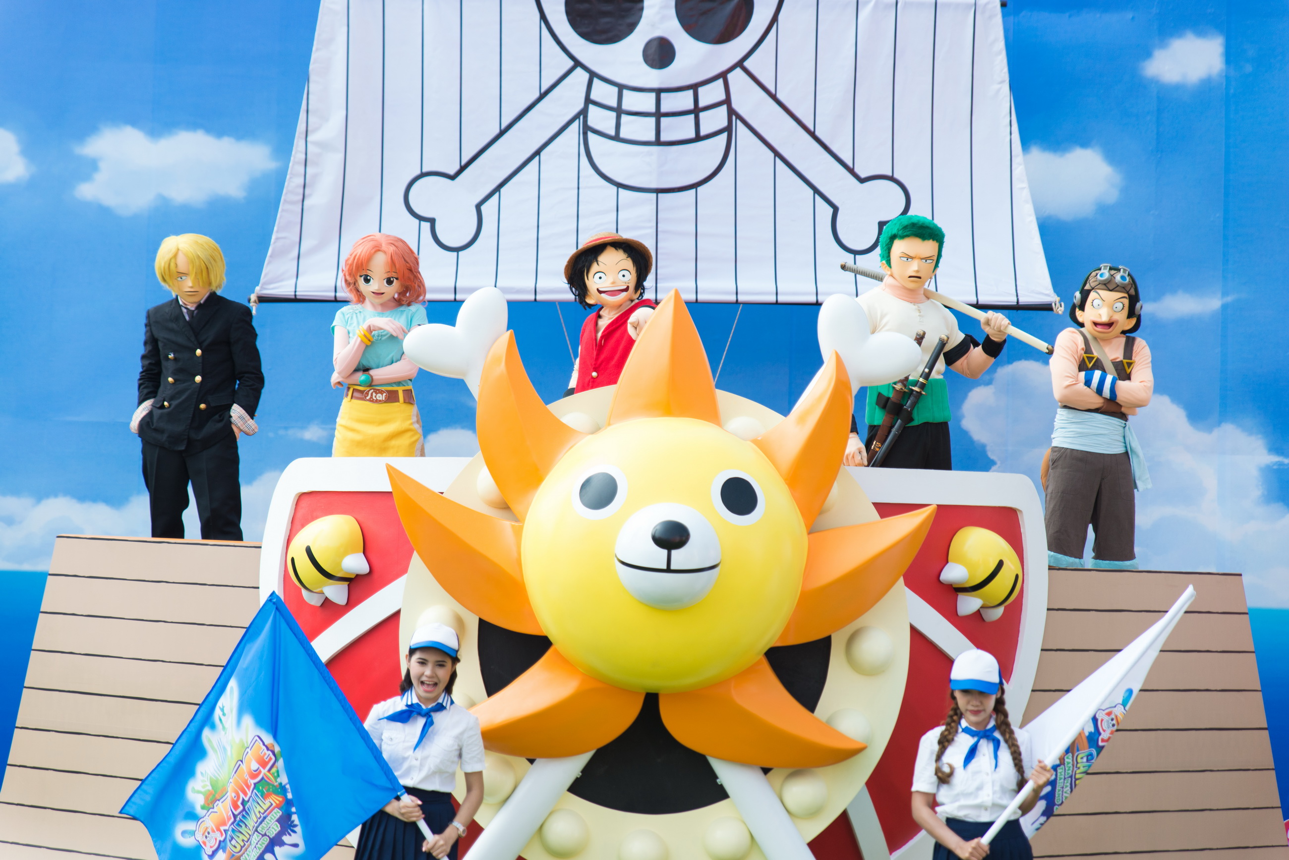 ลูฟี่มาไทย! ตะลุย "ONE PIECE Carnival" สวนน้ำวานา นาวา สนุกสุขใจกับโจร ...