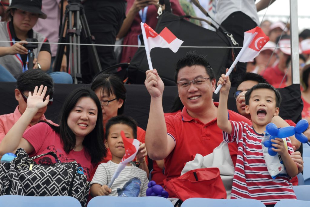 สิงคโปร์จัดงานฉลองใหญ่วันชาติครบรอบ 54 ปี เชิญผู้นำเพื่อนบ้านร่วมยินดี