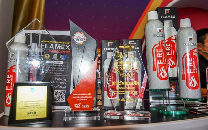 รายแรกของไทย FLAMEX นวัตกรรมดับเพลิงเพื่อคุณ