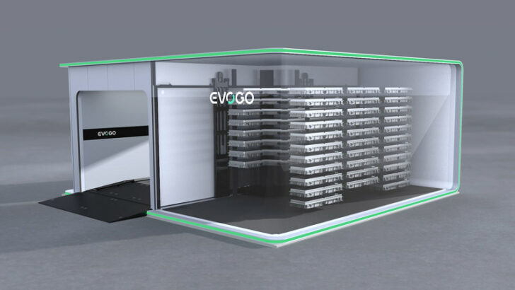 EVOGO โซลูชั่น สลับแบตเตอรี่