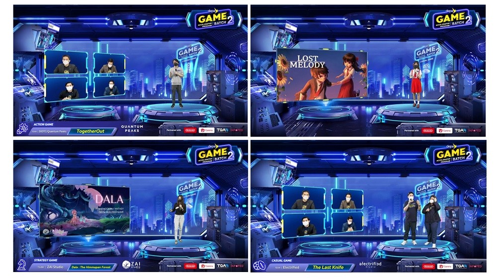 ดีป้า จับมือพันธมิตร ประกาศความสำเร็จโครงการ depa Game Accelerator Program Batch 2