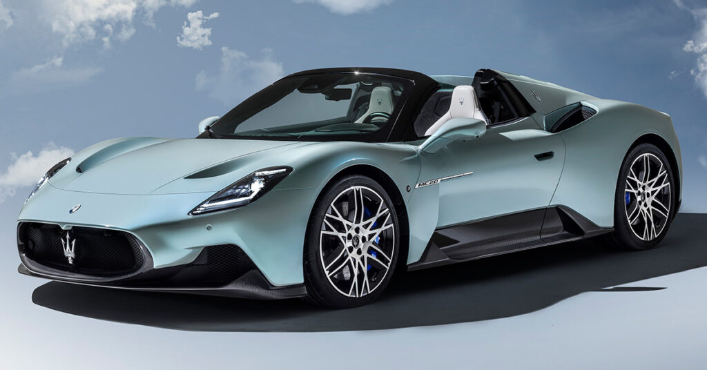 มาเซราติ MC20 CIELO เวอร์ชั่น เปิดหลังคา
