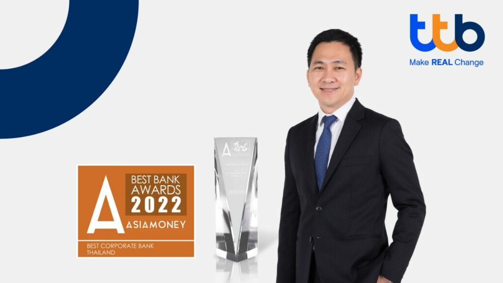 ทีเอ็มบีธนชาต คว้ารางวัล “Best Corporate Bank Award 2022” จาก Asiamoney ...