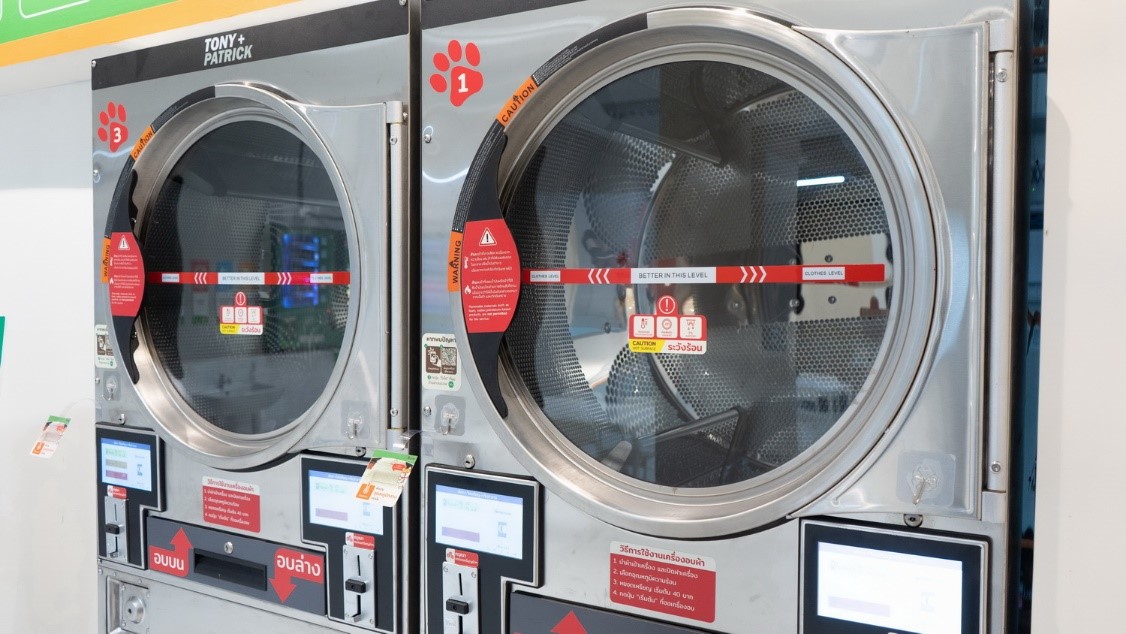 Tony+Patrick เครื่องซัก–อบผ้าอุตสาหกรรม ตอบโจทย์ร้านสะดวกซัก ด้วย TP+ ...