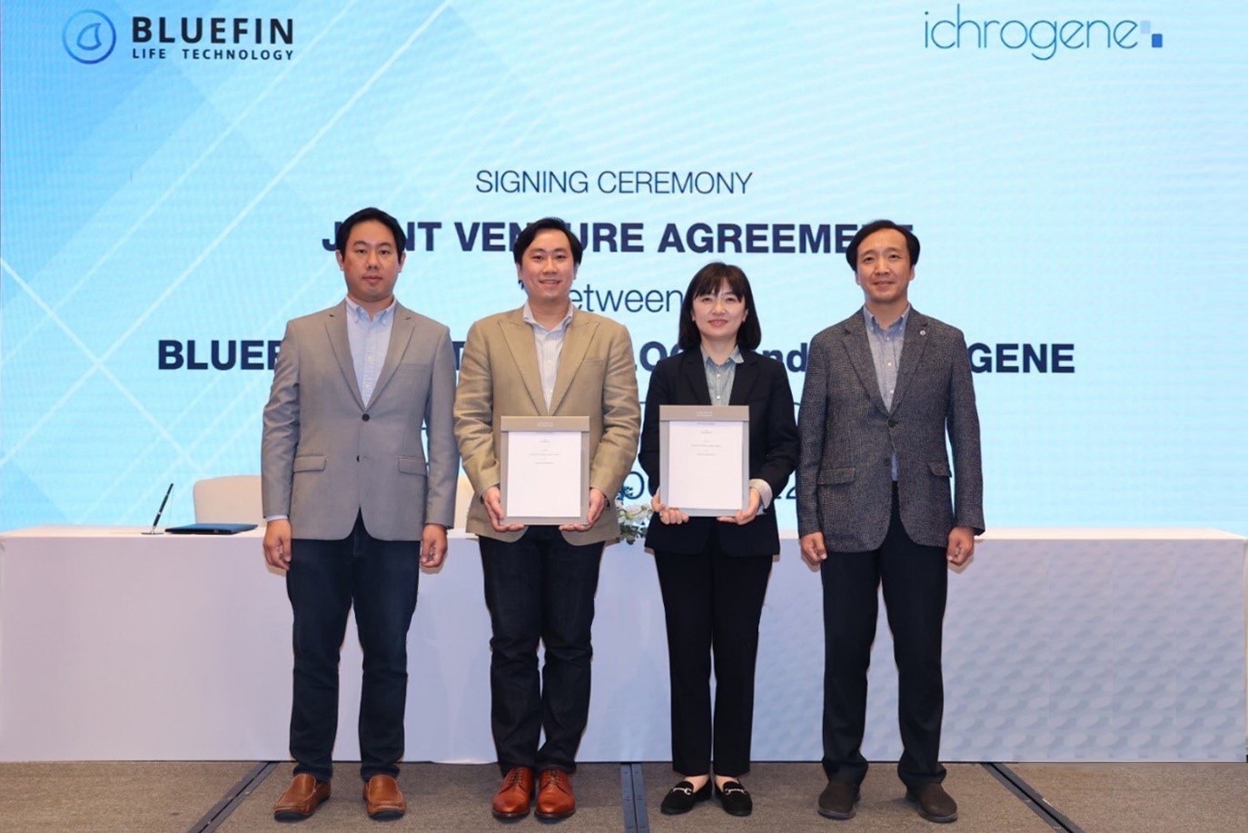 Bluefin Life Technology ลงนามร่วมทุนกับ Ichrogene จากเกาหลีใต้ เพื่อ ...