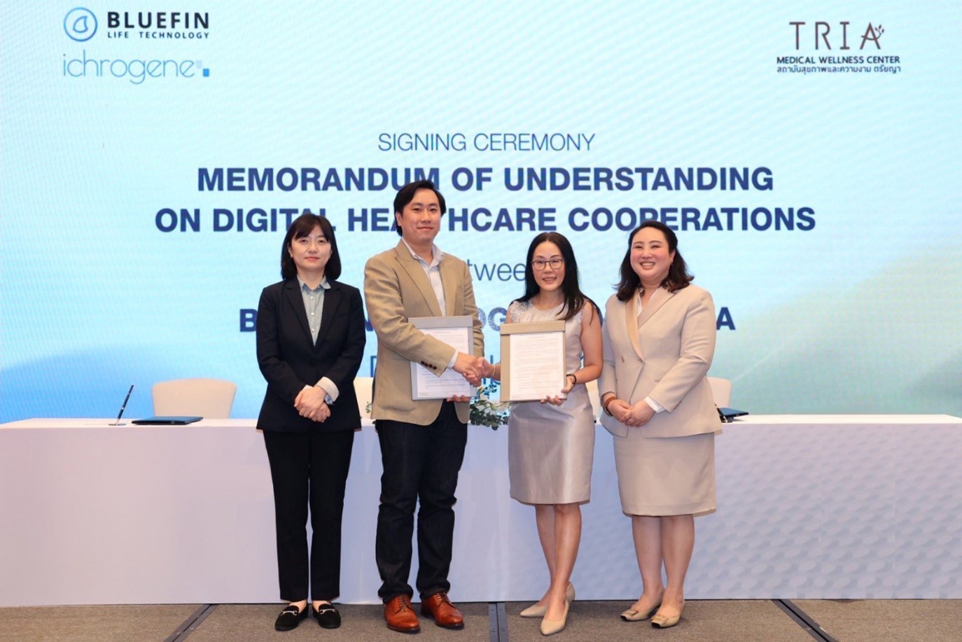 Bluefin Life Technology ลงนามร่วมทุนกับ Ichrogene จากเกาหลีใต้ เพื่อ ...