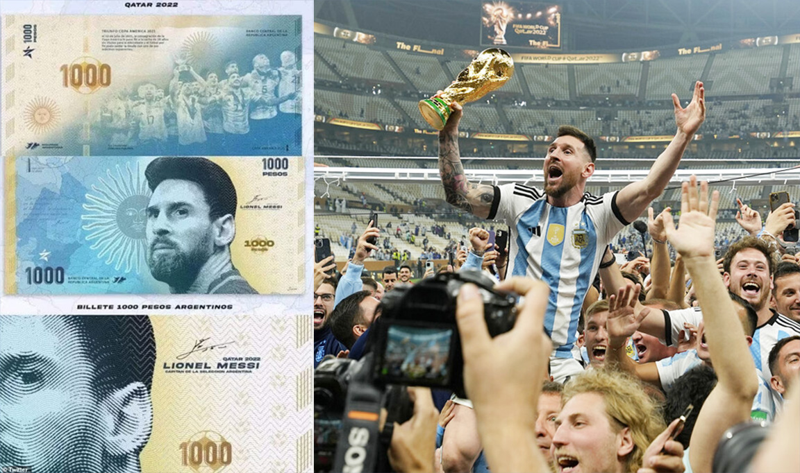 ธนาคารกลางอาร์เจนตินา เล็งออกแบงก์พัน เมสซี ท่ามกลางเงินเฟ้อ100%