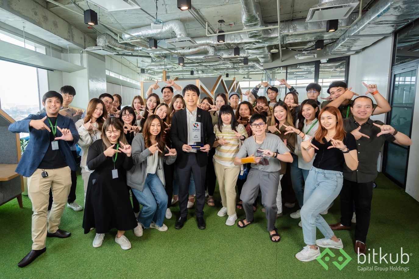 บิทคับ แคปปิตอล กรุ๊ป คว้ารางวัลองค์กรยอดนิยม ที่คนรุ่นใหม่อยากทำงาน ...