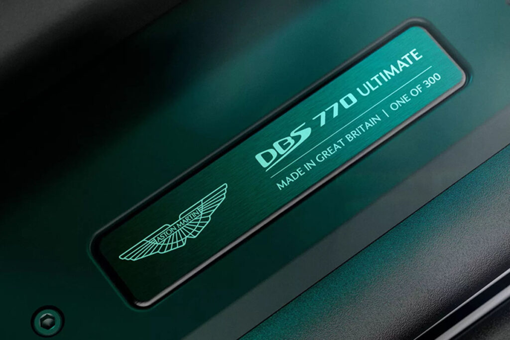 Aston Martin DBS 770 Ultimate Limited Edition