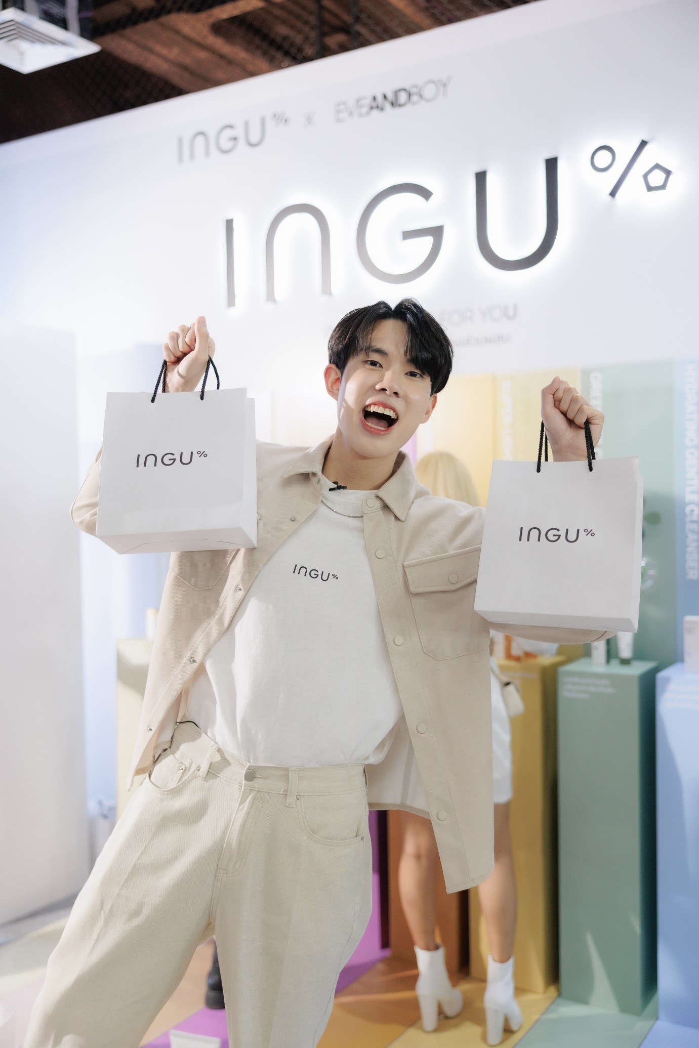 "INGU" (อิงกุ) จับมือ “EVEANDBOY” บุกตลาดออฟไลน์ ตั้งเป้ารายได้ 100 ลบ.