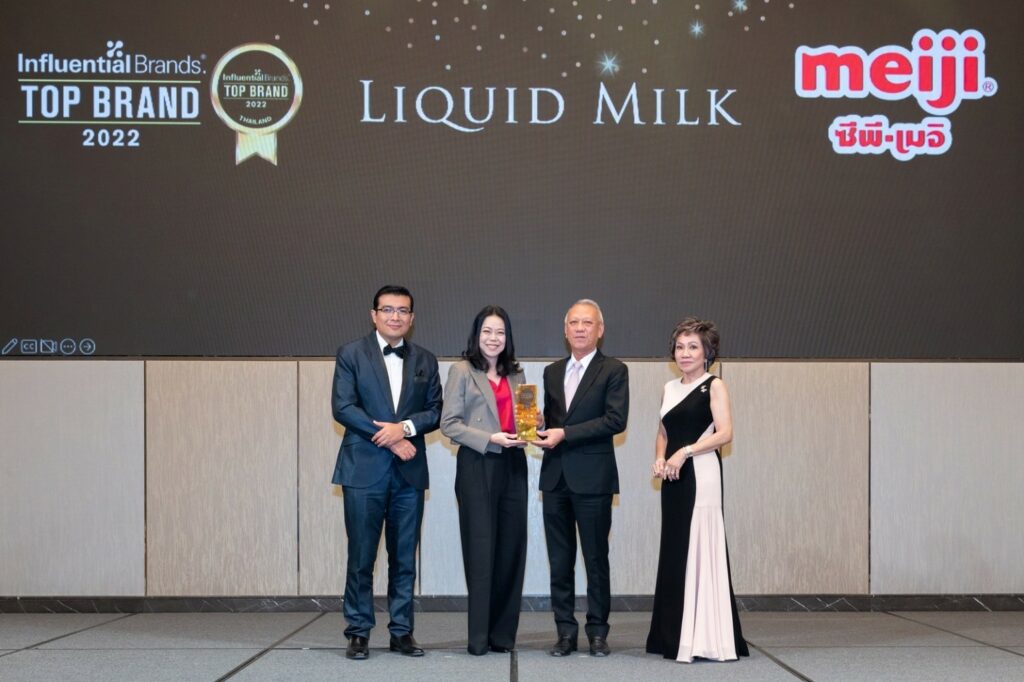 ซีพี-เมจิ คว้ารางวัล “สุดยอดแบรนด์ที่ทรงอิทธิพลต่อผู้บริโภคมากที่สุด ...