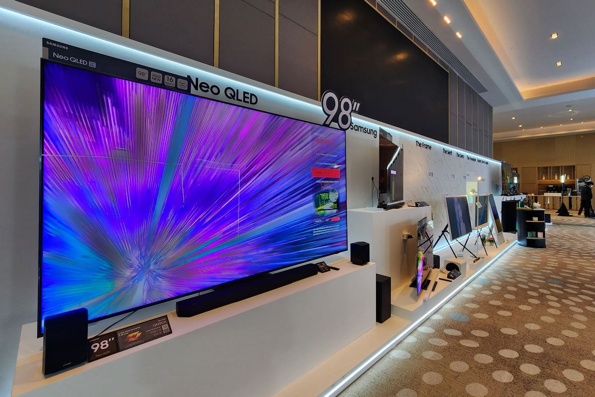 ซัมซุง เผยเทรนด์ทีวียุคใหม่ ซูเปอร์ไซซ์ต้อง 80 นิ้วขึ้นไป