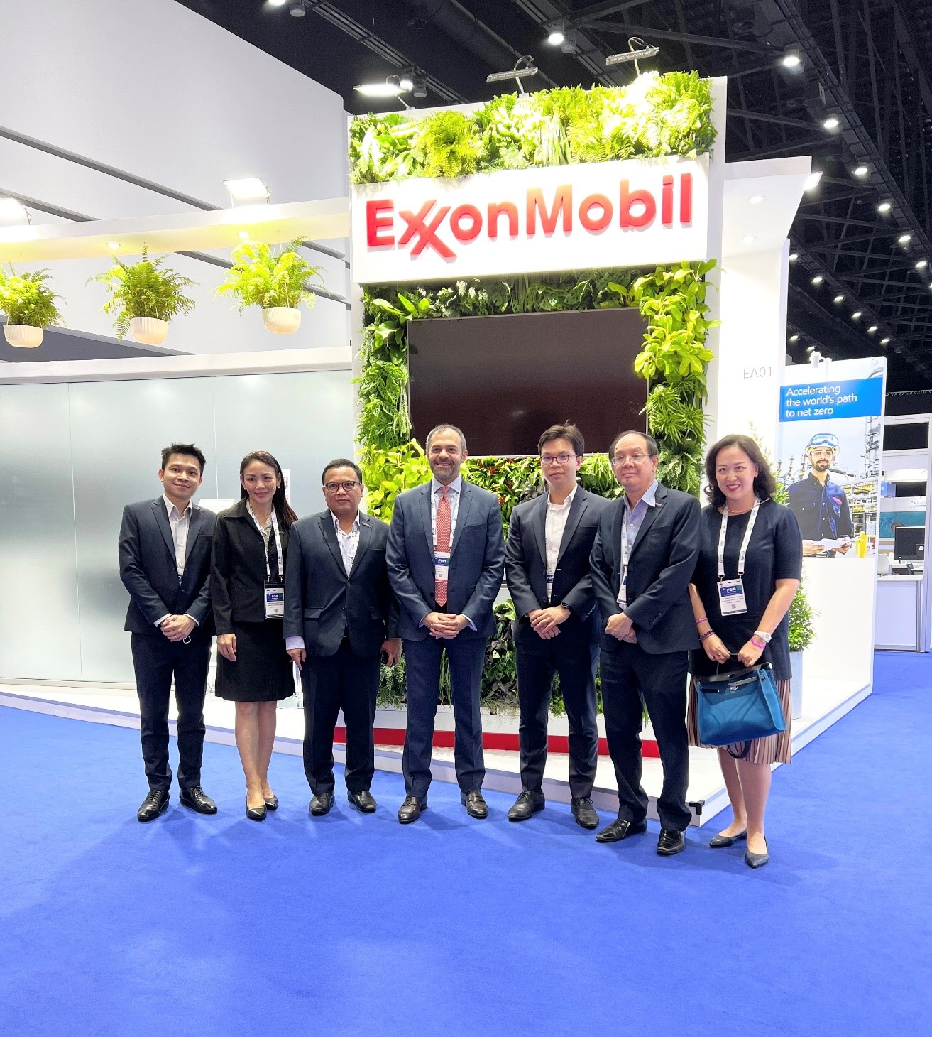 ผู้บริหารและผู้เชี่ยวชาญจาก ExxonMobil Low Carbon Solutions เข้าร่วมในการประชุม Future Energy Asia