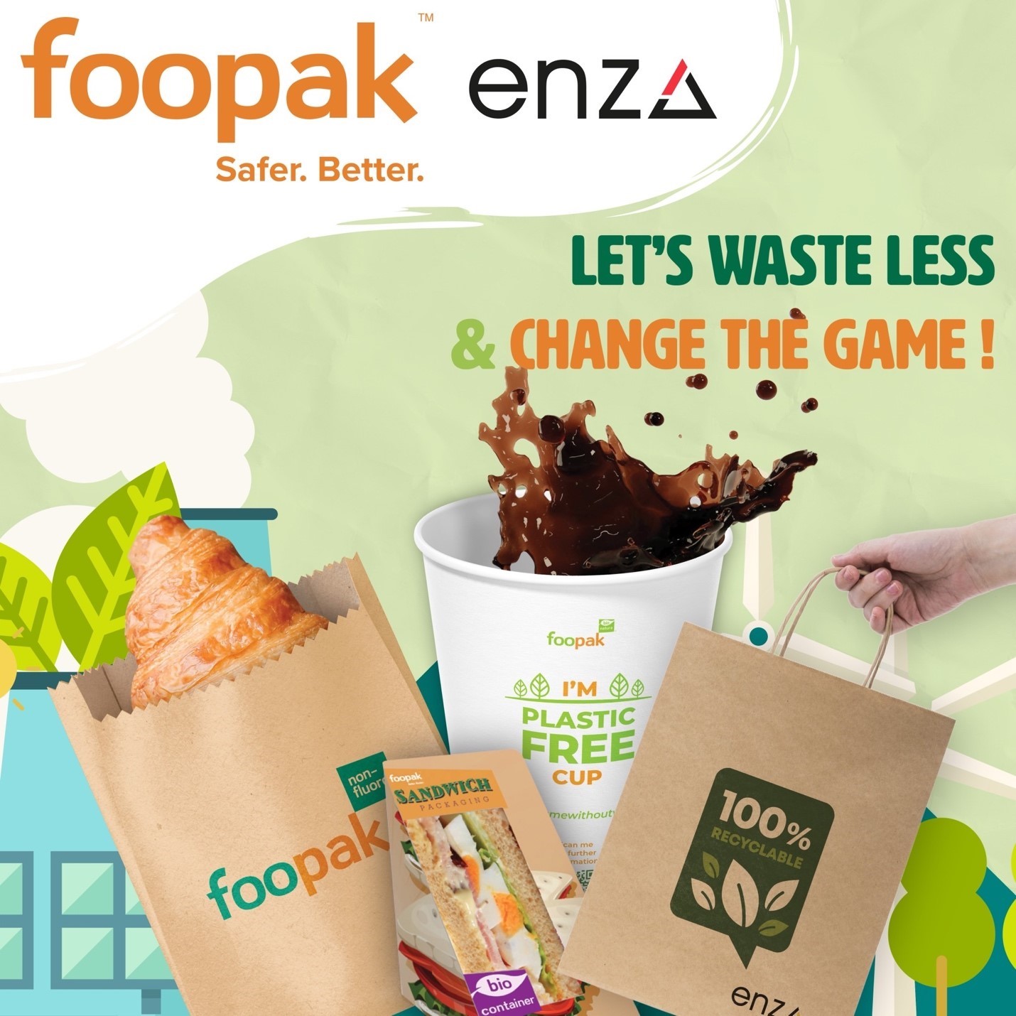 Foopak Bio Natura และ Enza จากทีม Asia Pulp & Paper: ผู้ที่จะมาเปลี่ยน ...