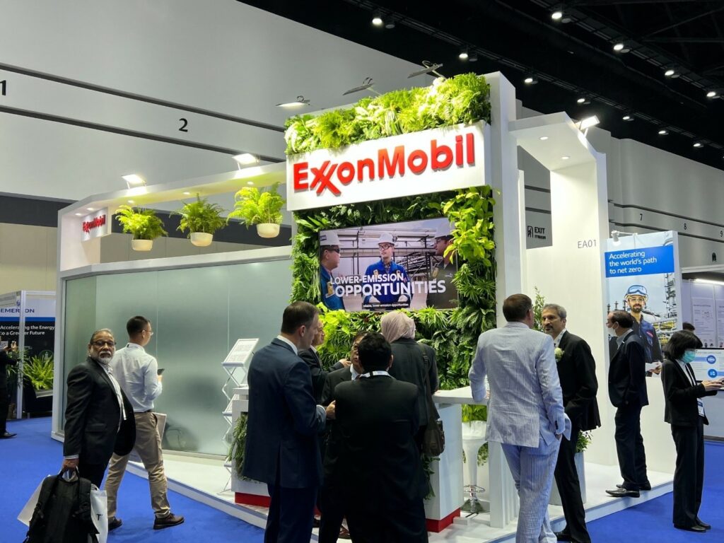 ผู้บริหารและผู้เชี่ยวชาญจาก ExxonMobil Low Carbon Solutions เข้าร่วมในการประชุม Future Energy Asia