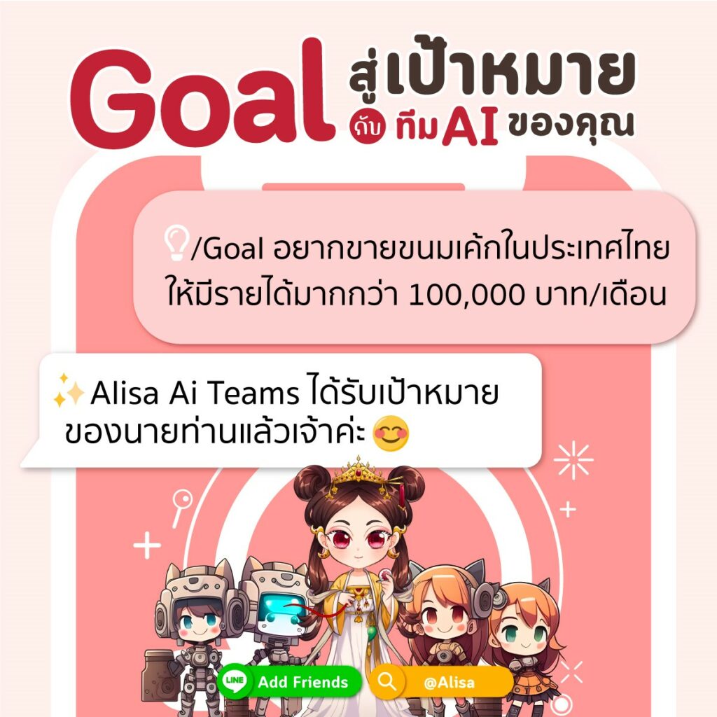 “Alisa” Generative AI รายแรกของประเทศไทย สุดยอดผู้ช่วยส่วนตัว พร้อมให้ ...