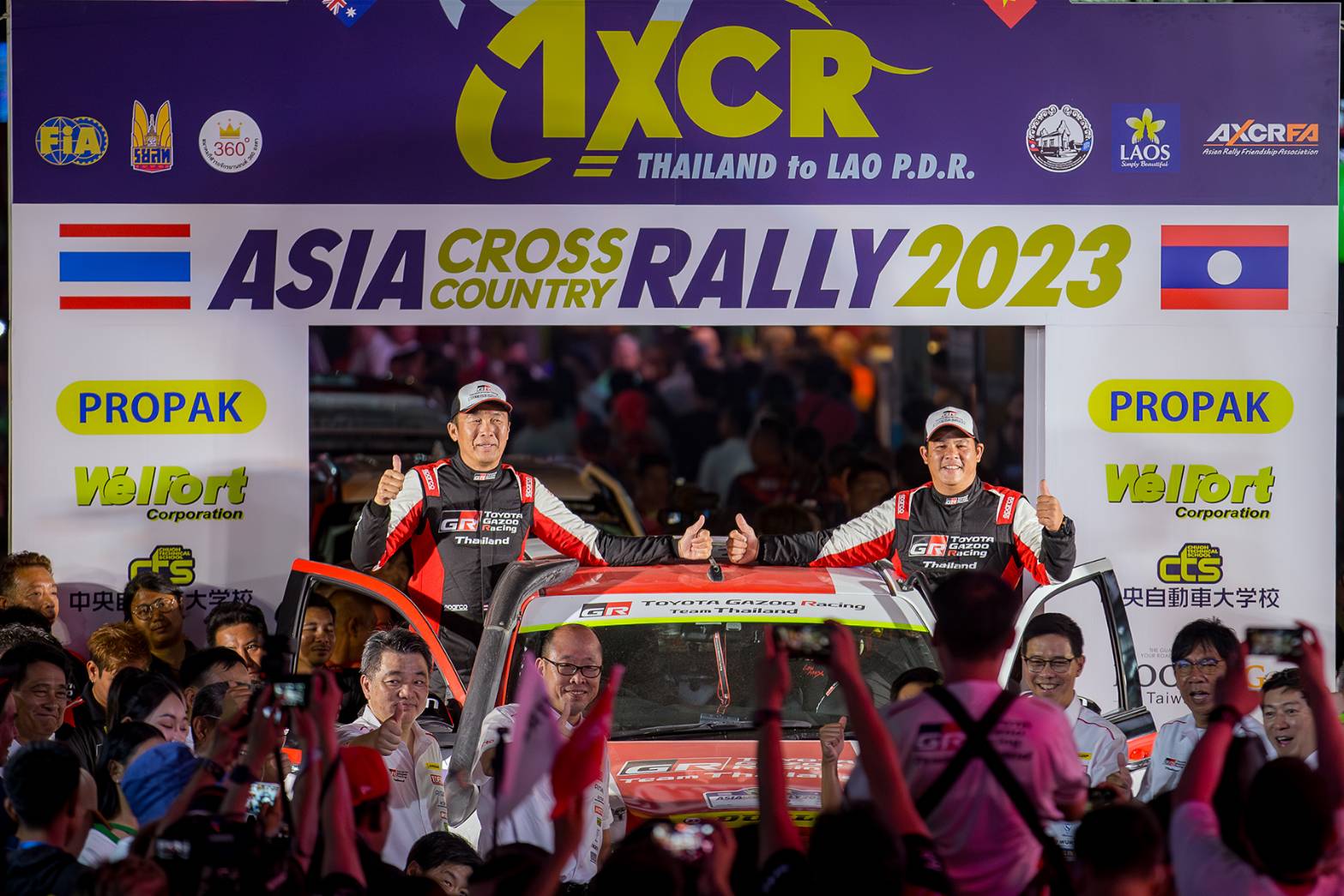 Toyota Gazoo Racing Team พร้อมลุย Asia Cross Country Rally 2023