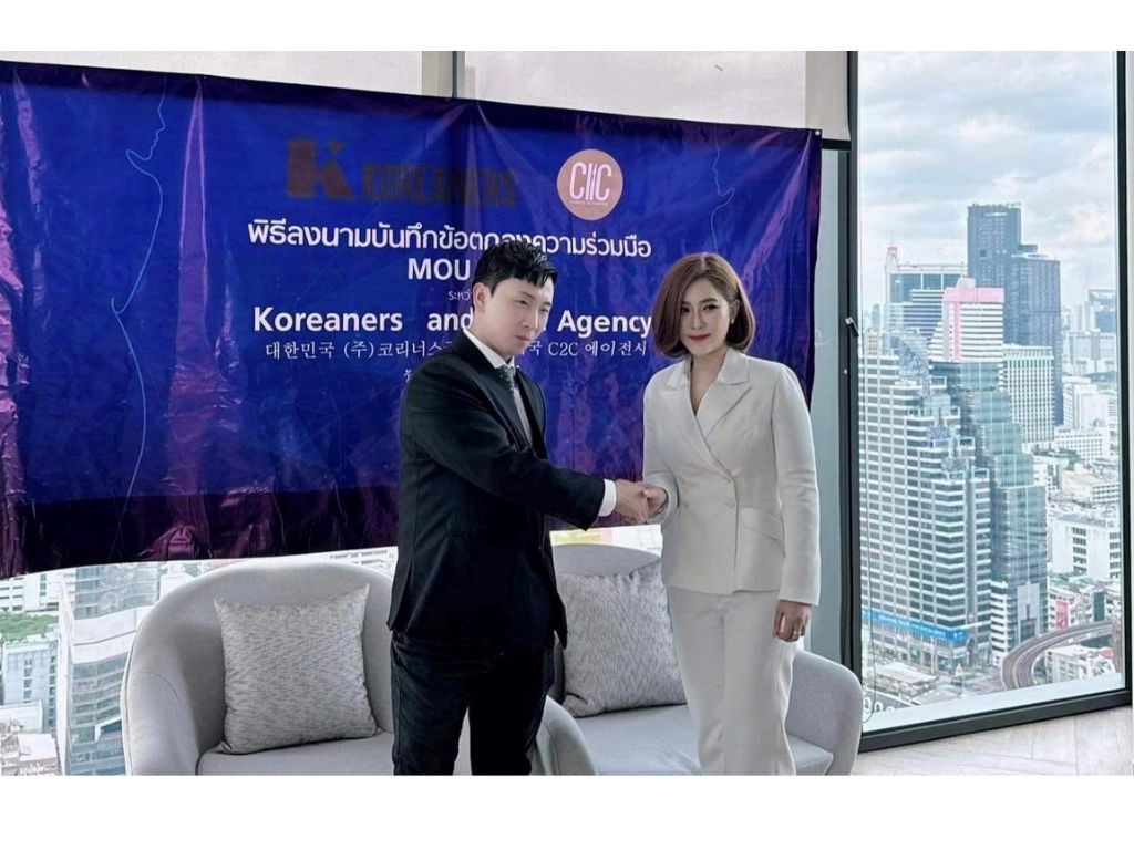 Koreaners Global จับมือ C2C Agency ประเทศไทย รุกตลาดความงาม