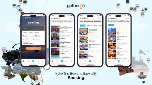 เปิดตัว gethergo แพลตฟอร์มใหม่ เพื่อขั้นกว่าของการแพลนเที่ยว