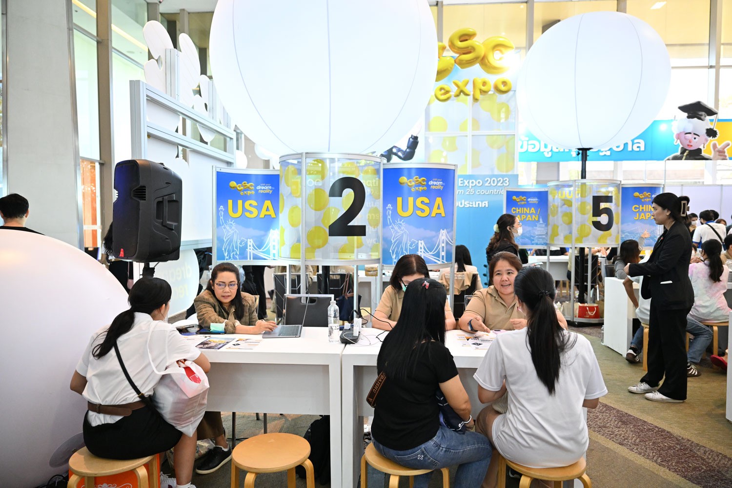 งาน “OCSC International Education Expo 2023” จบสวย