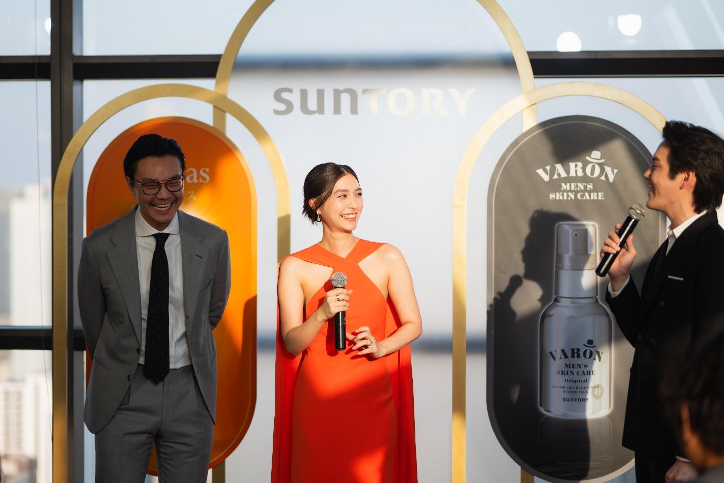 เปิดตัวแบรนด์แอมบาสซาเดอร์ SUNTORY Vitoas Varon