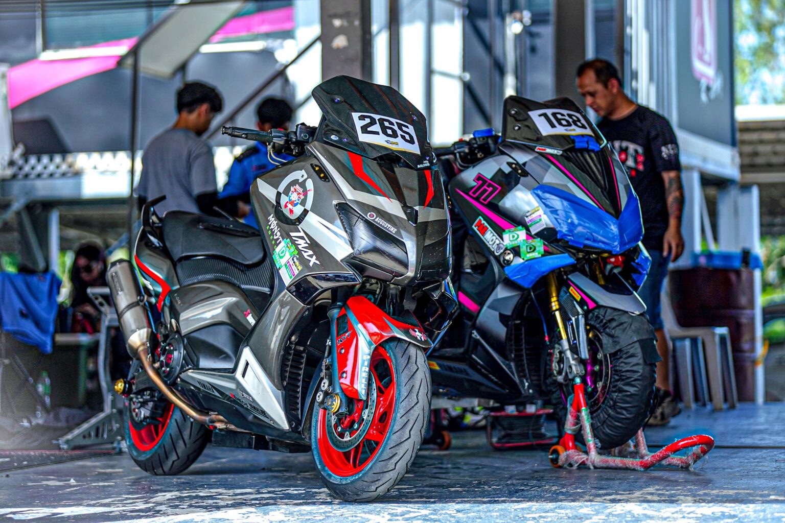 ลูกค้ายามาฮ่าสุดเร้าใจ SuperBike Track Day Trophy 2024