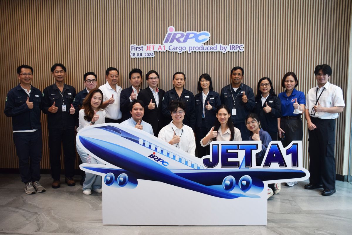 'ไออาร์พีซี' ประเดิมส่งออกน้ำมันอากาศยาน Jet A1 ไปเวียดนาม