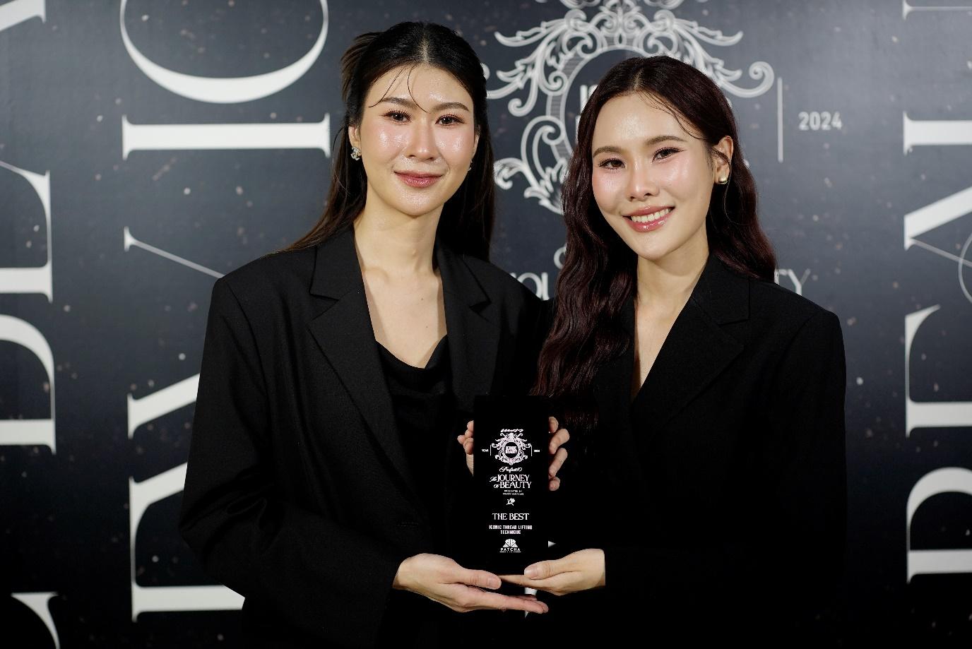 Patcha Clinic คว้ารางวัลคลินิกที่มีเทคนิคร้อยไหมยอดเยี่ยมต่อเนื่อง 3 ปีซ้อน