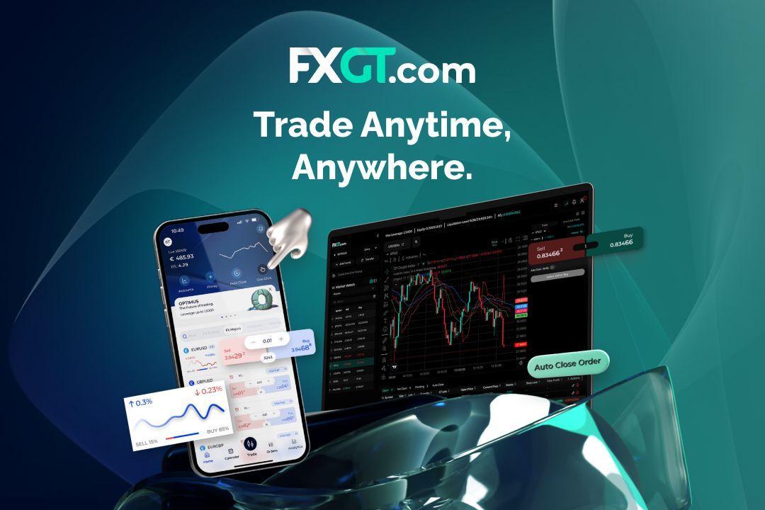 FXGT.com เปิดตัว FXGT App ใหม่และเว็บแพลตฟอร์ม FXGT.com Trader
