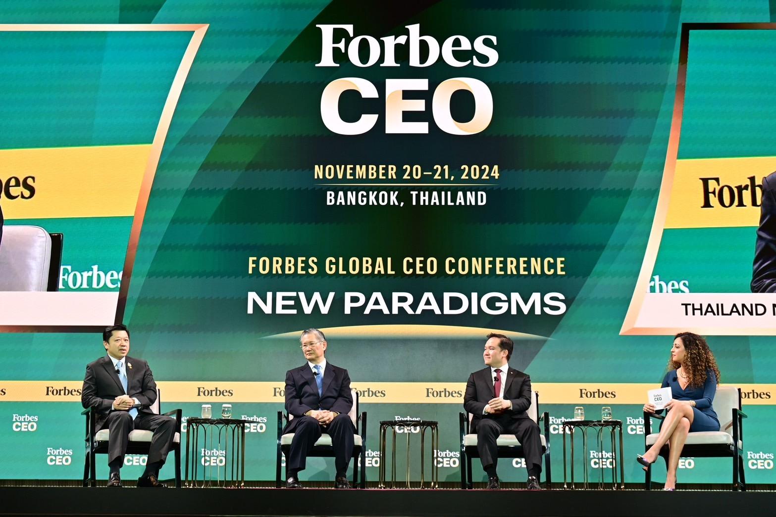 ‘ธนินท์-สุภกิต-ศุภชัย’ ร่วมงาน Forbes Global CEO Conference 2024