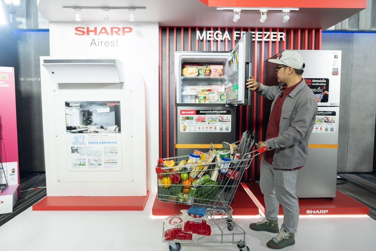 ชาร์ปเปิดตัวตู้เย็น Mega Freezer ผลิตในประเทศไทย ตอกย้ำแนวคิด ดีที่สุด ...