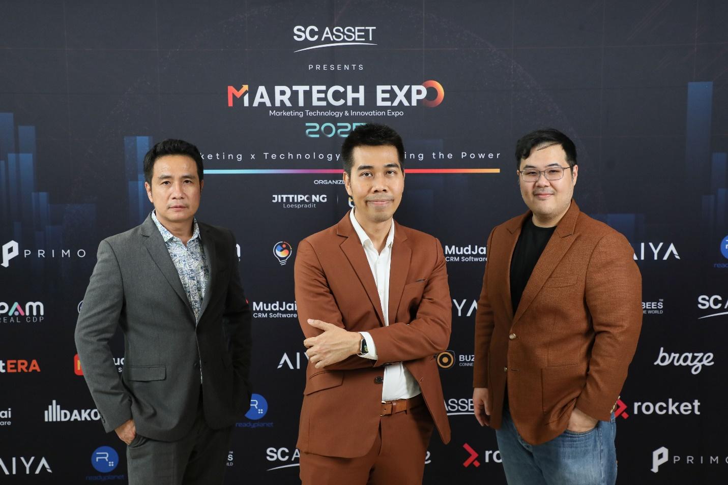 เตรียมอัปเดตเทรนด์เทคโนโลยีการตลาด ในงาน SC ASSET Presents MARTECH EXPO 2025