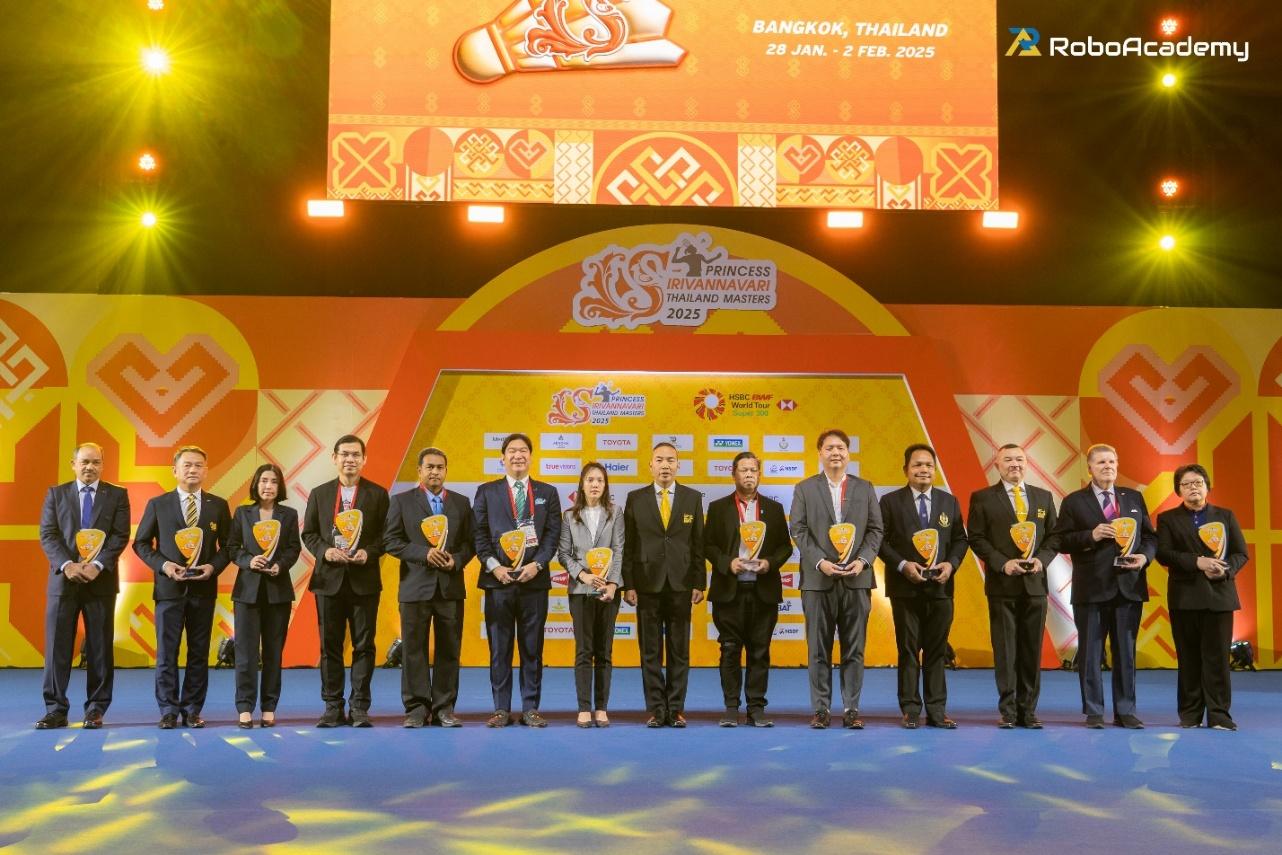 โรโบอะคาเดมี ลุยเปิดตัวเป็นผู้สนับสนุนหลักงานเเข่งขันแบดมินตัน Thailand ...