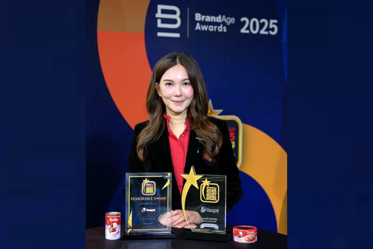 'ปุ้มปุ้ย' คว้า 2 รางวัล Thailand’s Most Admired Brand 2025 หมวดสินค้าบริโภค