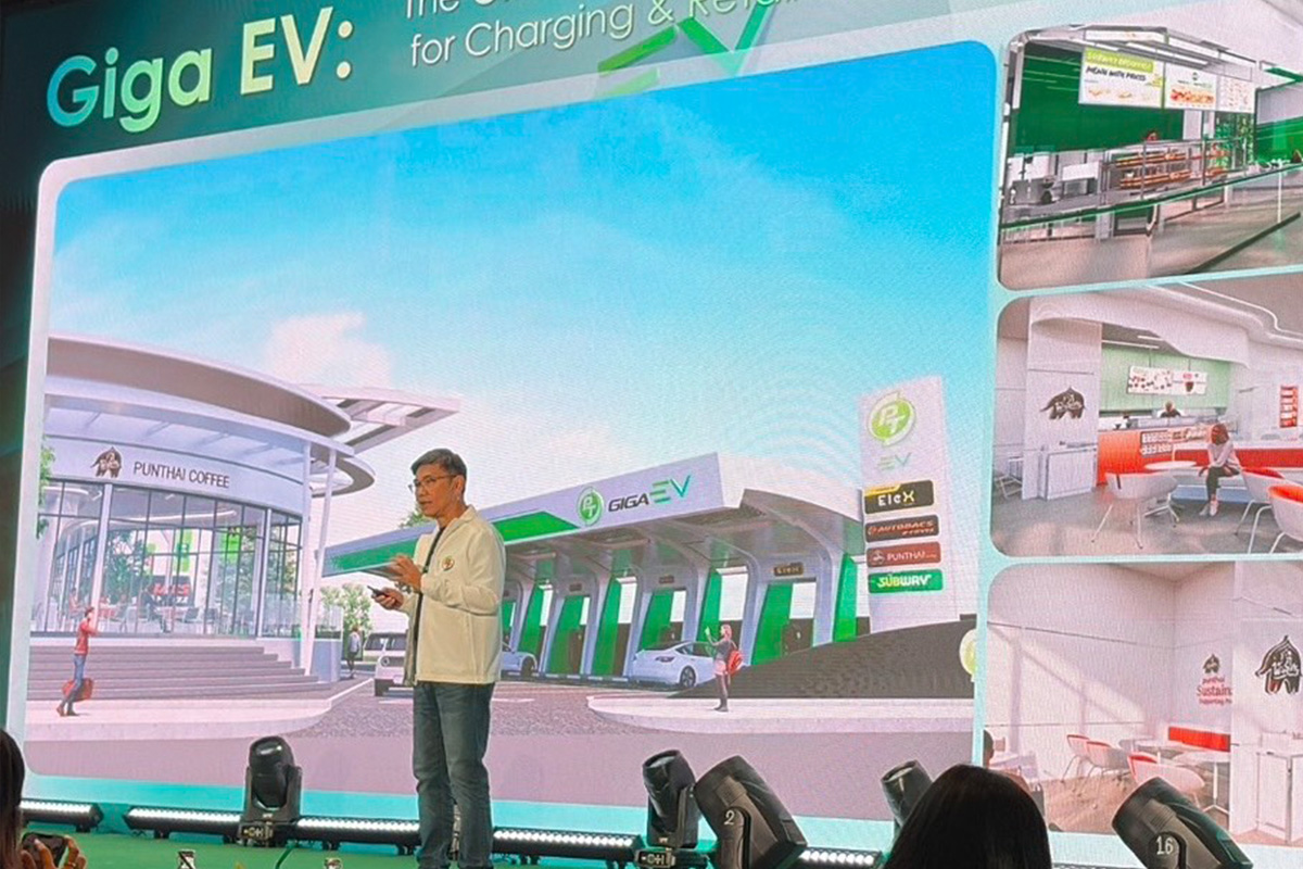 PTG ปิ๊งไอเดีย ทำปั๊มชาร์จ EV โดยเฉพาะ สยายปีกร้านกาแฟพันธุ์ไทย