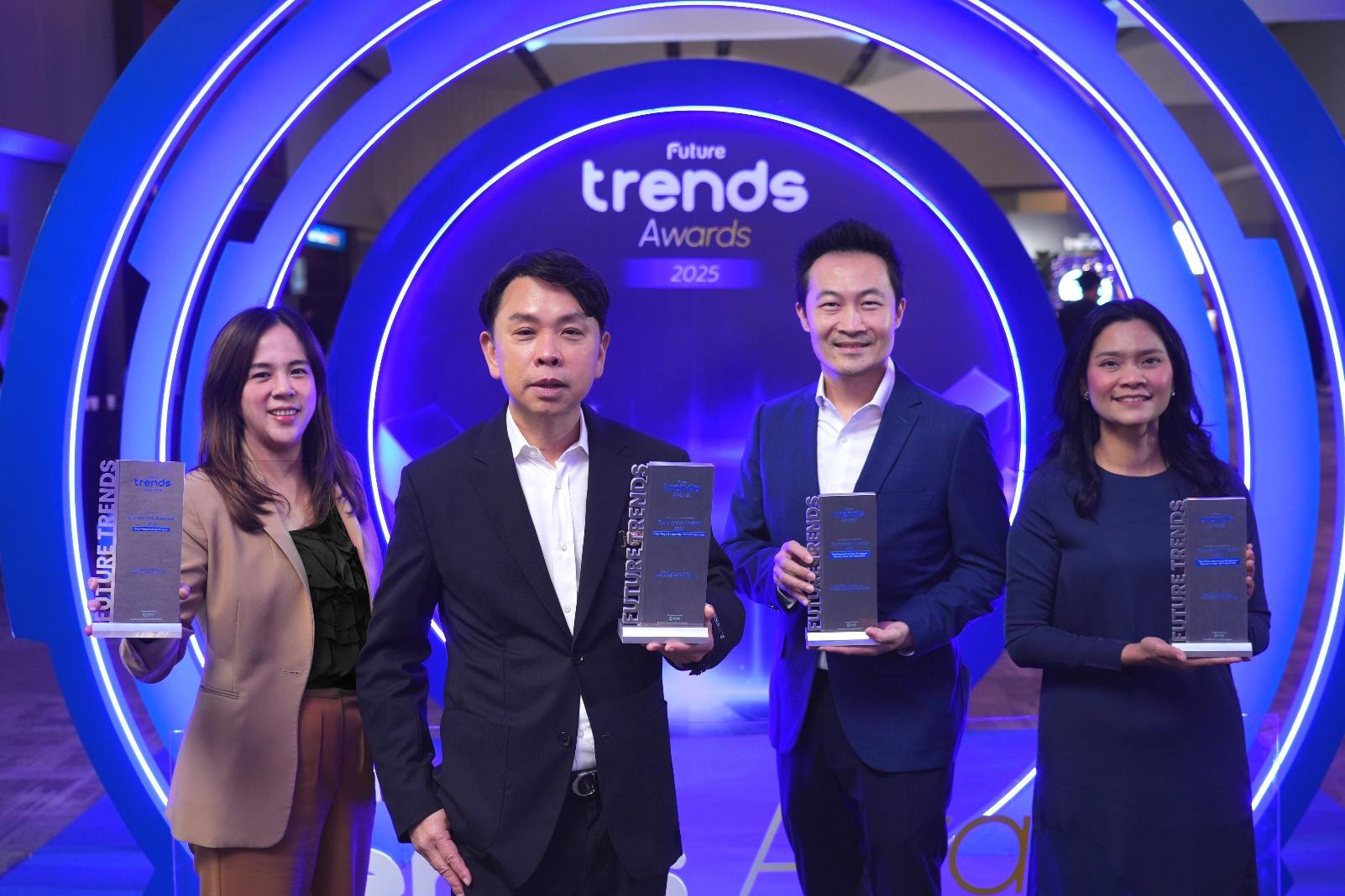 เซ็นทรัลพัฒนาคว้า 4 รางวัลใหญ่จาก Future Trends Awards 2025