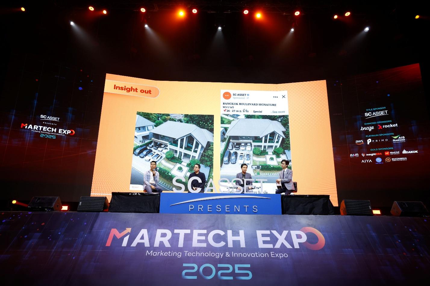 เปิดภาพความสำเร็จการจัดงาน SC ASSET Presents MARTECH EXPO 2025