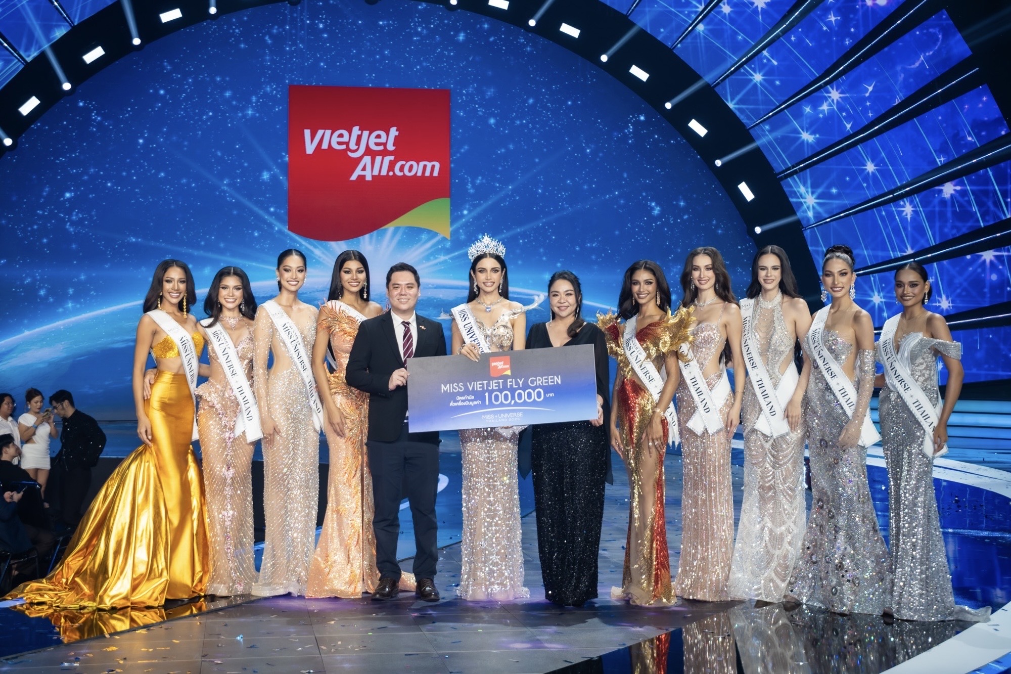 เวียตเจ็ท ชูรางวัล “Miss Vietjet Fly Green” ดันภาพลักษณ์สายการบินรักษ์โลก