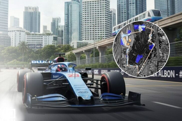 กกท. เผยแบบสนามการแข่ง F1 ประเทศไทย ระยะทาง 5.732 กม. ผ่าน 8 สถานที่