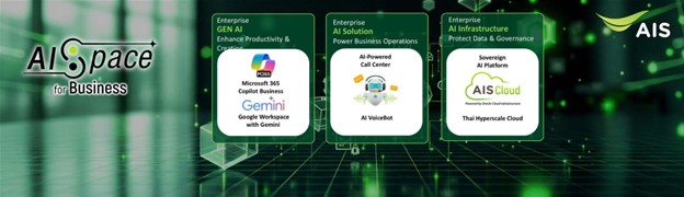 AIS เปิดตัว “AISpace” ศูนย์รวม AI ระดับโลก เชื่อมเทคโนโลยีสู่ชีวิตและ ...